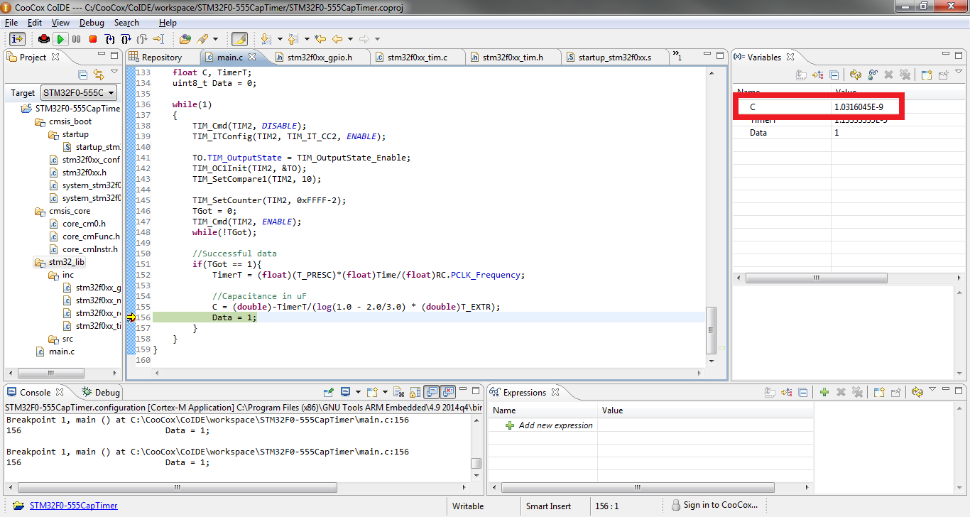 STM32F0 Capacitance meter! – Harris' Electronics