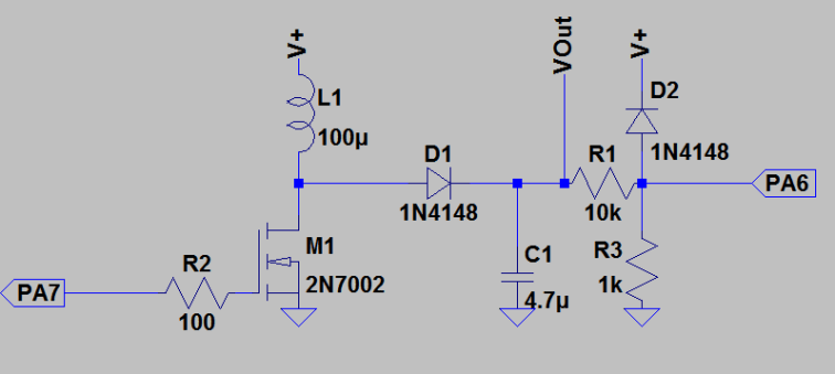 STM32F0 Simple Boost Converter – Harris' Electronics