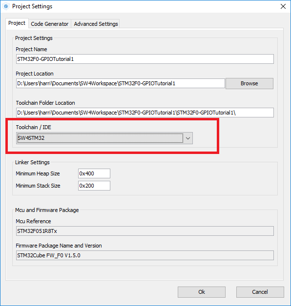 STM32F0 CubeMX Tutorial 1 – GPIO – Harris' Electronics